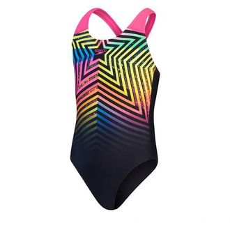 Speedo Kinder Schwimmanzug Girls Digital Placement Splashback
