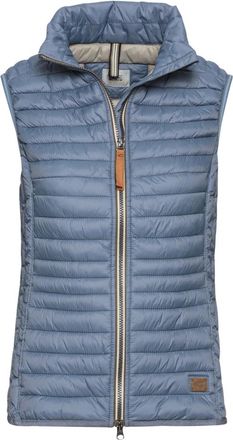 Camel Active Recycelte Polyamidweste - - Jackets - Damen - Blau - 3XL