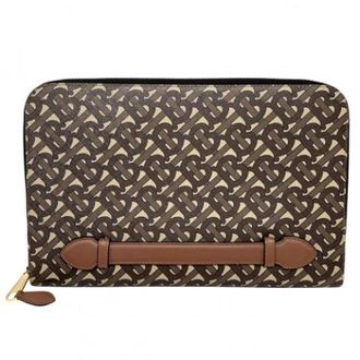 Burberry Pre-owned Canvas clutches - - Pre-owned - Herren - Braun - ONE SIZE