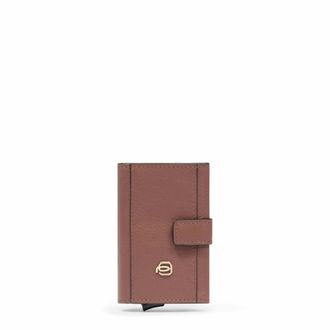 Piquadro Femme, Accessoires, Brun, Taille: ONE Size Porte-cartes Pop-up