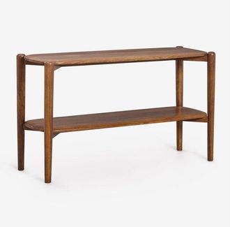 Sklum Sklum - Console 130x40 cm en bois de manguier Gina