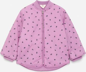 Arket Wattierte Jacke -Rosa