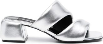 Sergio Rossi Sandalen - Sandals Silver - Gr. 36 (EU) - in Silber - für Damen