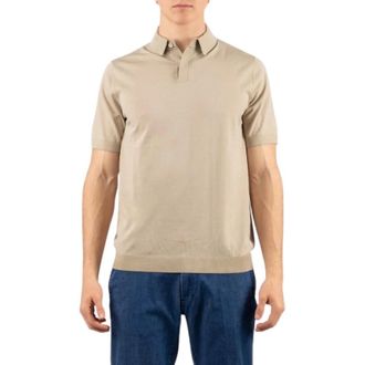 Hindustrie Polohemd - - Tops - Herren - Beige - S