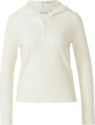 Comma Langarmshirt T-Shirt Weiches Rippshirt mit Kapuze