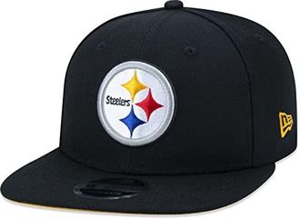 New Era Pittsburgh Steelers NFL Black OTC 9Fifty Original Fit Snapback Cap