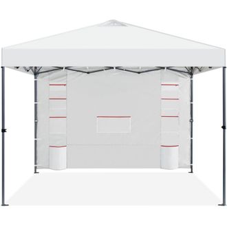 Yaheetech Yaheetech Tonnelle de Jardin Pop-up, Tonnelle Pliante 3x3 Imperm&eacute;able avec Parois Lat&eacute;rale, Barnum Pliant Anti-UV en Hauteur R&eacute;glable pour Jardin