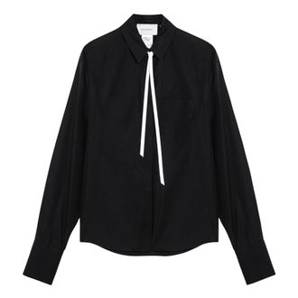 Sportmax Gesso Hemd - - Blouses & Shirts - Damen - Schwarzk - M