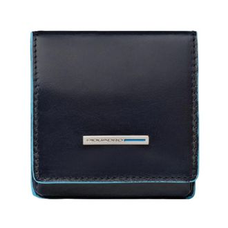 Piquadro Porte-monnaie carre - Homme - Accessoires - Bleu - Taille: ONE Size