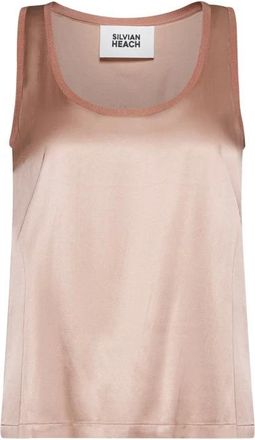 Silvian Heach Femme, Tops, Rose, Taille: 34 FR Gomos Top
