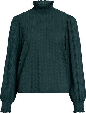Vila Vilyri L/S Smock Top - Noos