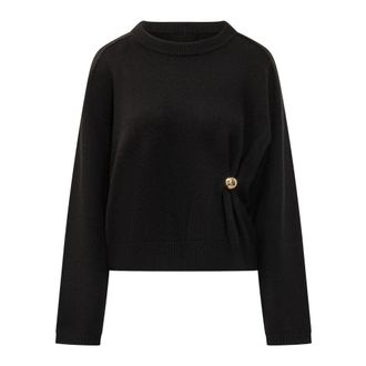 Loulou Studio Femme, Pulls, Noir, Taille: 36 FR Bill Sweater