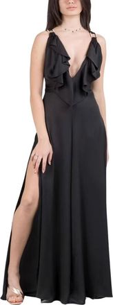 Hanita Femme, Robes, Noir, Taille: 40 FR 1825 Malva Tuta