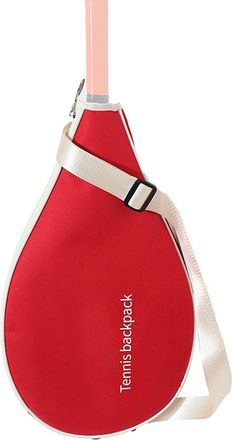 Generic Tennistasche f&uuml;r Damen, Herren, gro&szlig;e Kapazit&auml;t, Tennisschlingtasche, Outdoor-Sportschl&auml;ger, Schulter-Handtasche f&uuml;r Badminton-Liebhaber
