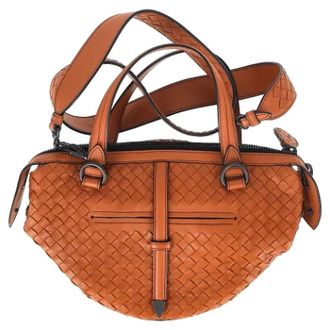 Bottega Veneta Pre-owned Cuir sacs-main - Femme - Pre-owned - Brun - Taille: ONE Size