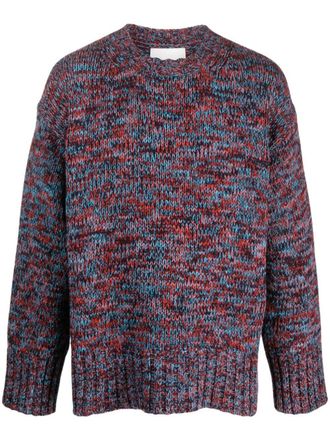 Jil Sander Pullover mit Rundhalsausschnitt - Blau