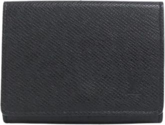 Louis Vuitton Pre-owned Cuir petite-maroquinerie - Femme - Pre-owned - Noir - Taille: ONE Size