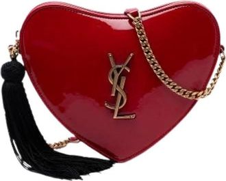 Saint Laurent Pre-owned The Sac Co Shoulder Bag - Femme - Pre-owned - Rouge - Taille: ONE Size