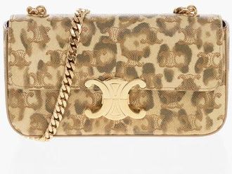 Celine Animal Patterned CLAUDE Crossbody Bag Gr&ouml;&szlig;e Unica