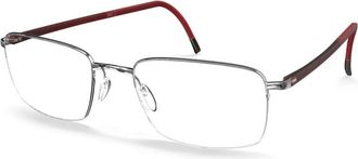 Silhouette unisex, Accessoires, Gris, Taille: 54 MM Illusion 5560 Optical Frame