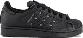 adidas Low-Top Sneaker - Superstar Ii Cblack/carbon/ironmt - Gr. US_10_5 - in Schwarz - f&uuml;r Damen