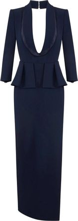Elisabetta Franchi Red Carpet Kleid - - Dresses - Damen - Blau - M