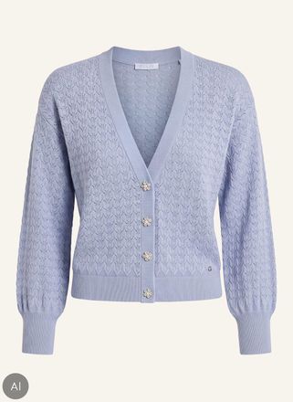 Guess Strickjacken Cardigan blau