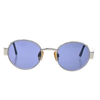 Chanel Pre-owned Metall Sonnenbrille - - Pre-owned - Damen - Blau - ONE SIZE
