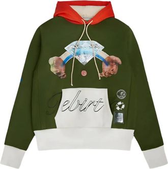 Advisory Board Crystals hoodie Birthstone April Olive - Vert