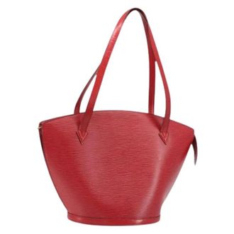 Louis Vuitton Sac bandouli&egrave;re Saint-Jacques doccasion - Femme - Pre-owned - Rouge - Taille: ONE Size