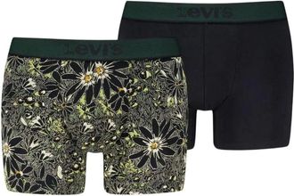 Levi's Homme, Sous-v&ecirc;tements, Multicolore, Taille: M Hatch Flower Boxer