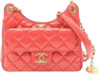 Chanel Sac bandouli&egrave;re vintage doccasion - Femme - Pre-owned - Rose - Taille: ONE Size