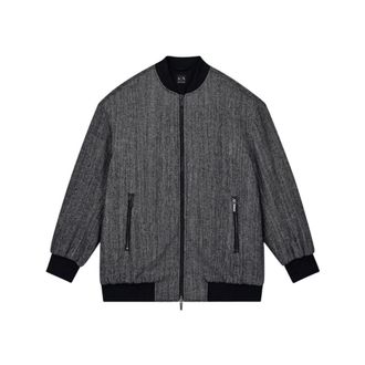 A|X Armani Exchange Bomber Vestes - Femme - Vestes - Gris - Taille: 36 FR