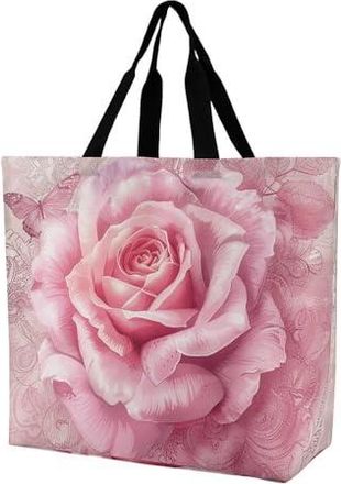 Generic Papillon P&ecirc;che D&eacute;licat Sac Cabas D&eacute;contract&eacute; Sacs De Courses R&eacute;utilisable Sac A Main Femmes Pour Travail Shopping Quotidienne