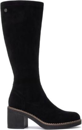 Refresh Botte femme Femme Noir - Chaussures confortables et polyvalentes - Mode décontractée - Modèle 17303703 (Taille41)