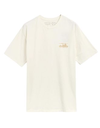 Patagonia Herren Ms 73 Skyline Organic T-Shirt, Birch White, XL