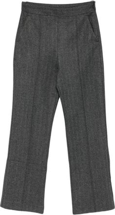 Max Mara Femme, Pantalons, Noir, Taille: 40 FR Orlanda Wide Pantalons