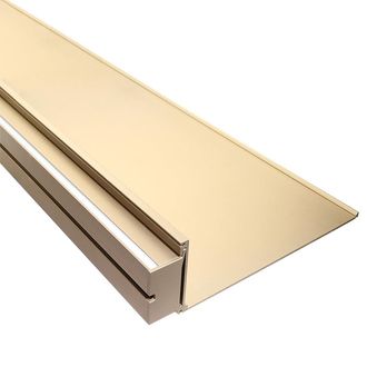 Generic Wandregal, Schwebende Regale zur Wandmontage mit Integriertem LED-Licht, an der Wand Montierte Beleuchtete Regale für die Bar-Arbeitsplatte im Badezim