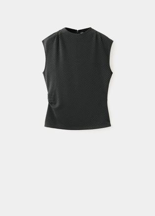 Mango Top julinetc-w vert - Femme - XS - MANGO