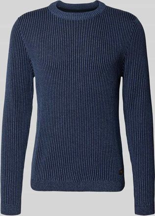 Jack & Jones Slim Fit Strickpullover aus Baumwoll-Mix Modell DOVER