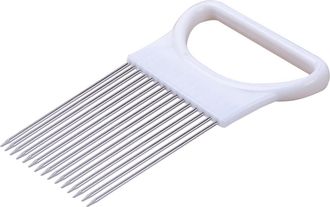 Soimiss Zwiebelhalter und Gemüseschneider mit Rutschfestem Griff für Tomaten Zwiebeln Zitronen und Kartoffeln Präzise Schnitte und Sicheren Halt