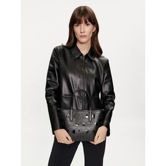 Michael Kors Handtasche MICHAEL Michael Kors Eliza 30S4SZAT0P Schwarz