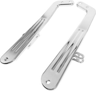 Valiclud 2 Stück Robuste Ergonomische Friseurstuhl Armlehnen aus Strapazierfähigem Metall Komfortable Ersatzteile für Barbierläden Langlebige Stuhlarmstützen f