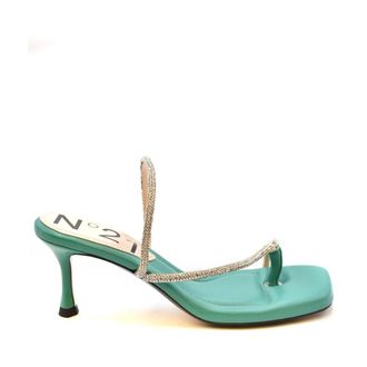 N&deg;21 Stilvolle High Heel Sandalen - - Shoes - Damen - Gr&uuml;n - 39 EU