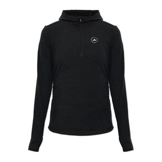 adidas by Stella McCartney SweaT-shirt &agrave; capuche - Femme - Sport - Noir - Taille: 38 FR