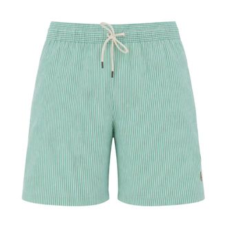 Ralph Lauren Homme, Maillots de bain, Vert, Taille: XL Traveler Classic Swim Shorts