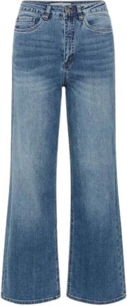 Kaffe KAmeadow HW Reg Fit Jeans - - Jeans - Damen - Blau - W32 L32