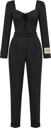 Dolce & Gabbana Tailored Jumpsuit - Femme - Combinaisons et Ensembles - Noir - Taille: 32 FR