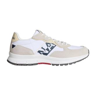 Napapijri Wei&szlig;e Laufschuhe mit Wildleder - - Shoes - Herren - Wei&szlig; - 43 EU