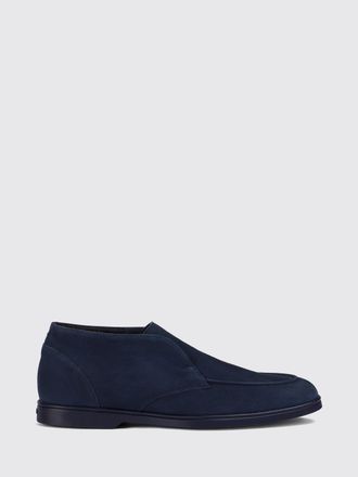 Doucal's Chukka boots en cuir de veau su&eacute;d&eacute; avec plateau relev&eacute;